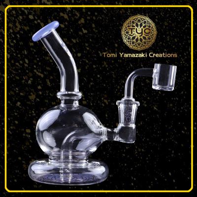 China 10 Inch Borosilicate Glass Water Pipe Bong 14mm Bowl for Dry Herb Smoking for sale