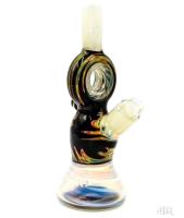 China 12 Inch Borosilicate Glass Freeze Pipe Bong with Percolator and Ice Catcher 18mm for sale