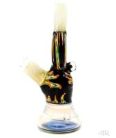 China 12 Inch Borosilicate Glass Freeze Pipe Bong with Percolator and Ice Catcher 18mm for sale