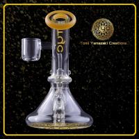 China 8.5 Inch Borosilicate Glass Bong with Percolator Filter 14mm Joint Replacement Bowls for sale