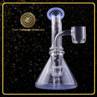 China 8.5 Inch Borosilicate Glass Bong with Percolator Filter 14mm Joint Replacement Bowls for sale