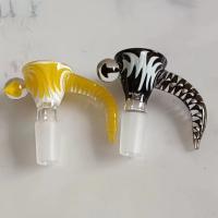 China 14mm 18mm Borosilicate Glass Super Spiral Party Bowl for Water Pipe 4mm Thick for sale