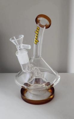 China 11 Inch Borosilicate Glass Recycler Oil Rig Bong 14mm Quartz Banger Water Pipe for sale