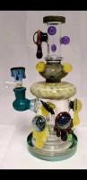 China 11.5 Inch Borosilicate Glass Oil Rig Water Pipe with 14mm Bowl for Smoking for sale