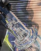 China 10 Inch Borosilicate Glass Water Pipe with Ice Catcher 14mm Bowl for sale
