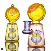 China 6 Inch Borosilicate Glass Handy Smoking Water Pipe 14mm Bowl Bong for sale