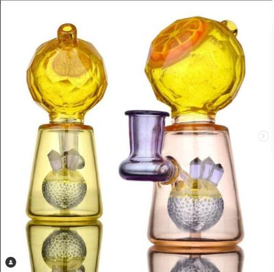 China 6 Inch Borosilicate Glass Handy Smoking Water Pipe 14mm Bowl Bong for sale