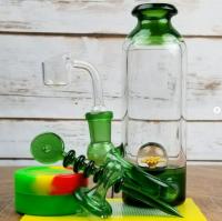 China 6 Inch Borosilicate Glass Handy Smoking Water Pipe 14mm Bowl Bong for sale