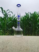 China 10 Inch Glass Beaker Bong 4mm Thick Heavy Duty Water Pipe with 14mm Bowl for sale