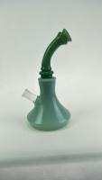 China Heady Sandblast Borosilicate Glass Water Pipe 10 Inch Beaker 9mm Thick for sale
