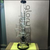 China Pink Modern Big Glass Hookah Shisha With Spring Filter 12Inch for sale
