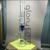 China Hand Blown 10 Inch Pyrex Glass Water Bong 4mm Thick for Dry Herb and Oil for sale