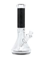 China Borosilicate Glass Beaker Bottom Handblown Recycler Water Pipe Bong 12 inch for sale