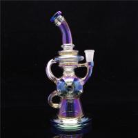 China 8 Inch Borosilicate Glass Oil Rig with 14mm Quartz Banger Nail Water Pipe for sale