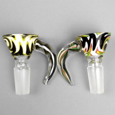 China 14mm Ceramic Nail Funnel Rig Accessory Dab Smoking Pipe Bowl for Water Pipes for sale
