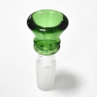 China 14mm Male Diamond Glass Bong Bowl 2inch High Borosilicate Glass Water Pipe Accessory for sale