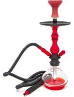 China Colorful Single Hose Hookah Shisha Metal Glass for sale