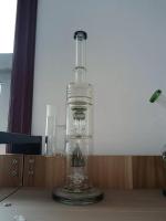 China Exquisite Tree Honeycomb Percolator Glass Water Pipe Bong Oil Rig 31cm for sale