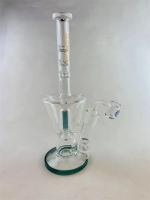 China Glass Honeycomb Percolator Hookah Water Pipe Tobacco Bong for sale