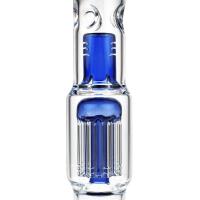 China 12 Inch Glass Bong Ice Catcher Percolator Hookah Water Pipe Beaker for sale