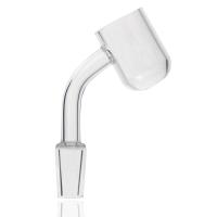 China 20mm Glass Flat Top Banger Nail for Tobacco Quartz Bong Smoking Accessories for sale