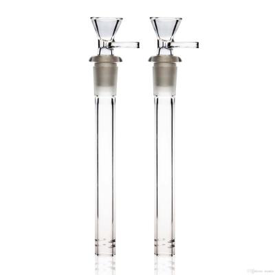 China 18.8mm Glass Bong Downstem Borosilicate Glass Water Pipe Accessory for Hookah Shisha Smoking for sale