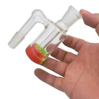 China Customized Clear Glass Shisha Molasses Hookah Ash Catcher for sale