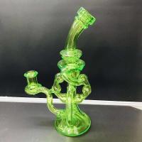 China 14 Inch Borosilicate Glass Oil Burner with Quartz Banger for Shisha Smoking for sale