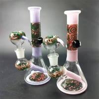 China Mini Glass Water Bong 10mm 14mm 18mm Hand Blown Tobacco Smoking Pipe Pocket Size for sale