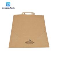 China Customized Logo Paper Handle Bags ISO9001 environmentally friendly Materials for sale