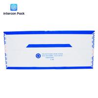 China Intercon Pack White Kraft Paper Bags Paper Shopping Bags With Handles for sale