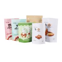 China Kraft Paper Plastic Zipper Packaging Bags Custom Gravure Printing OEM for sale