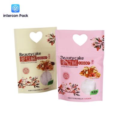 China Plastic Stand-Up Pouch Food Packaging Bag For Self-Sealing Biodegradable Paper Bag for sale