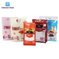 China Plastic Stand-Up Pouch Food Packaging Bag For Self-Sealing Biodegradable Paper Bag for sale