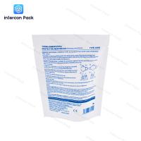 China Eco Friendly Paper Plastic Composite Bag Customized Color Mask Packaging Bag for sale