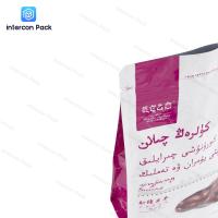 China PVC Self Sealing Plastic Bag Custom LOGO Eight Side Sealing Snack Zipper Bag for sale