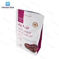 China PVC Self Sealing Plastic Bag Custom LOGO Eight Side Sealing Snack Zipper Bag for sale