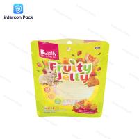 China Aluminum Foil Plastic Packaging Bag Three Side Seal With Transparent Window for sale
