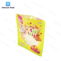 China Aluminum Foil Plastic Packaging Bag Three Side Seal With Transparent Window for sale