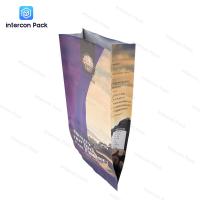 China Gravure Printing Gusset Packaging Bag Thickness 0.065mm Aluminum Foil Coffee Bag for sale