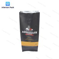 China Coffee Bean Gusset Packaging Bag Heat Sealing Aluminum Foil Packaging Bags for sale