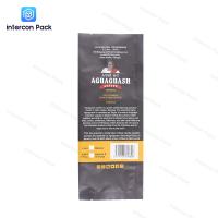 China Coffee Bean Gusset Packaging Bag Heat Sealing Aluminum Foil Packaging Bags for sale