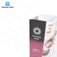 China Polyester Material Gusset Packaging Bag Reusable For Snack Nut for sale