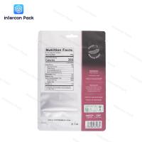 China Polyester Material Gusset Packaging Bag Reusable For Snack Nut for sale