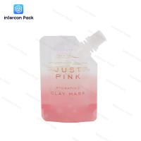 China Stand Up Plastic Packaging Bag Digital Printing Polyester Film With Mouthpiece for sale