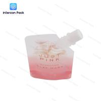 China Stand Up Plastic Packaging Bag Digital Printing Polyester Film With Mouthpiece for sale