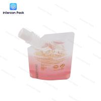China Stand Up Plastic Packaging Bag Digital Printing Polyester Film With Mouthpiece for sale