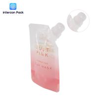 China Stand Up Plastic Packaging Bag Digital Printing Polyester Film With Mouthpiece for sale