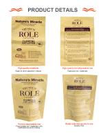 China Upright Plastic Composite Kraft Paper Pouch Recyclable Degradable For Cat Litter for sale