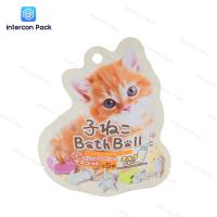 China Biodegradable Special Shaped Bag Heat Sealing Pets Food Packaging Bag for sale